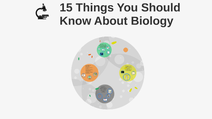 15 Things You Should Know About Biology by mary margaret bell on Prezi