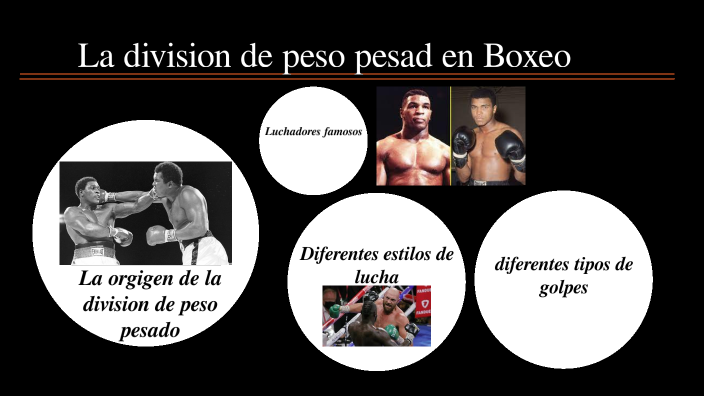 Division de peso pesado en boxeo by Mike P on Prezi