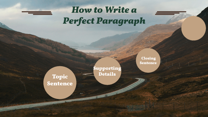 How to Write a Perfect Paragraph by MOHAMED EL-GHARIS on Prezi