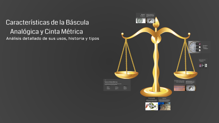 Características de la Báscula Analógica y Cinta Métrica by Elsy rosella ...