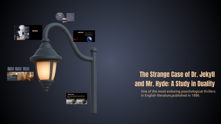 The Strange Case of Dr. Jekyll and Mr. Hyde: A Study in Duality by ...