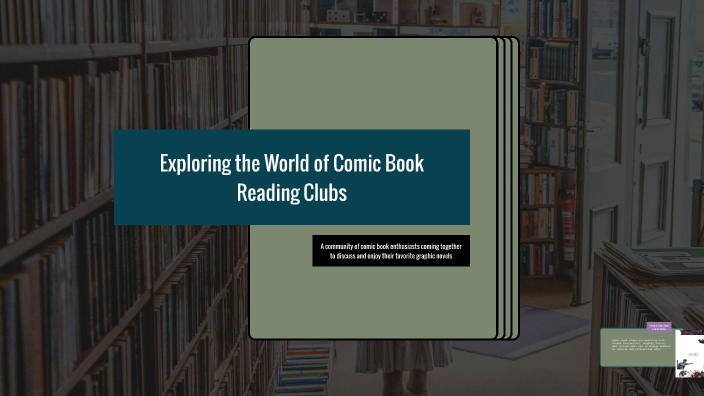 Exploring the World of Comic Book Reading Clubs by Alexandre Cavalcante ...
