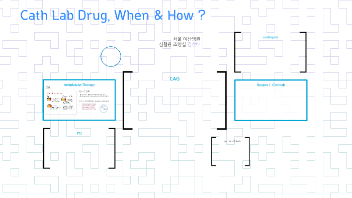 Cath Lab Drug, When & How ? by Seon Bae Kim on Prezi