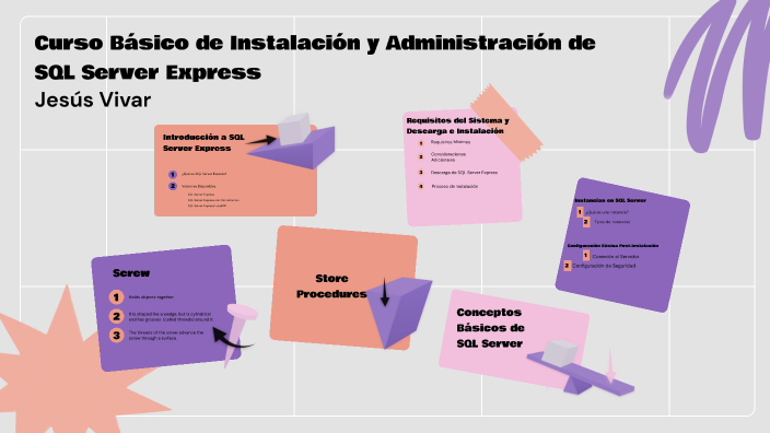 Curso Básico de Instalación y Administración de SQL Server Express by ...