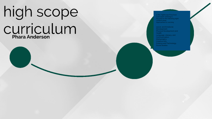 high scope curriculum by Phara Anderson on Prezi