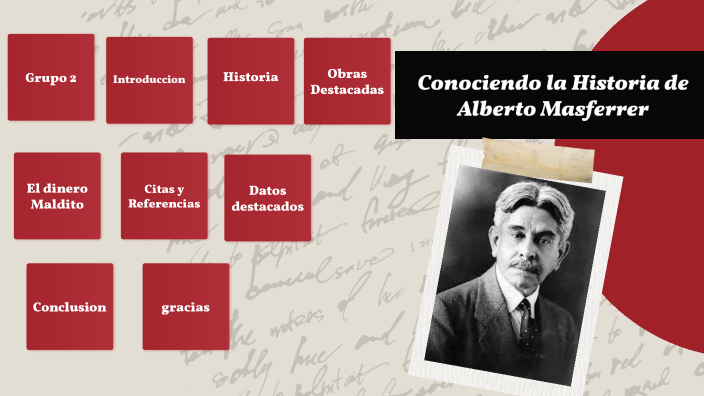 Conociendo la Historia de Alberto Masferrer by Esmeralda Mendez on Prezi