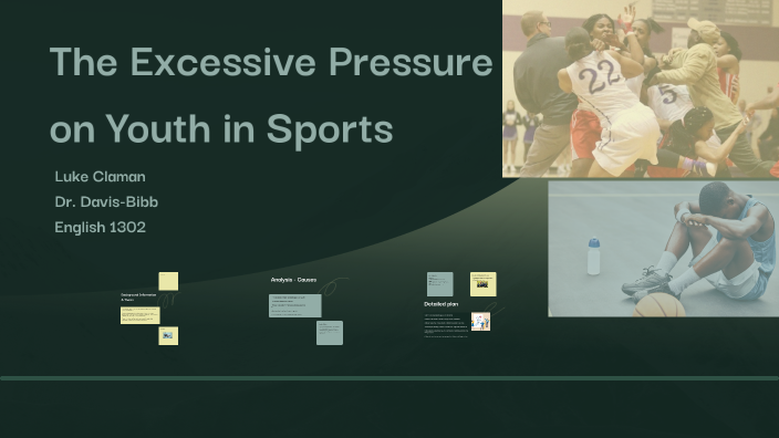 The excessive pressure on youth in sports by Luke Claman on Prezi