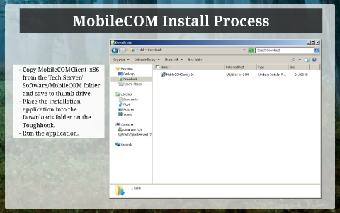 MobileCOM Install instructions by Eddie Gonzales on Prezi