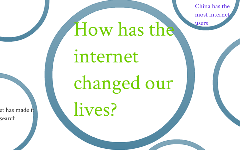 How has the internet changed our lives by Thomas Branchflower on Prezi