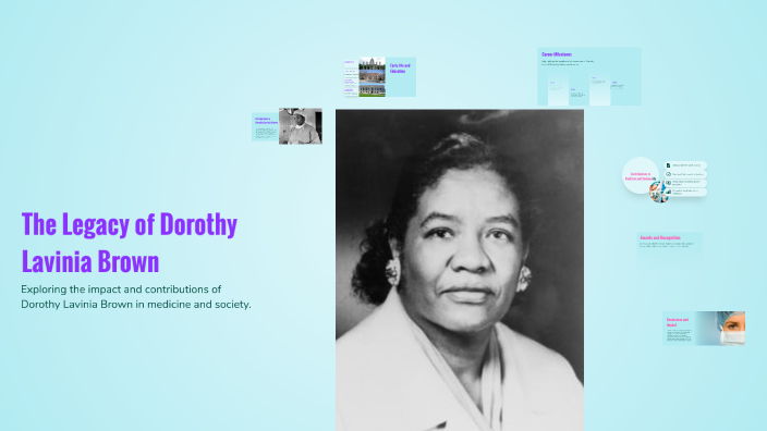 The Legacy of Dorothy Lavinia Brown by Keondra Booker on Prezi
