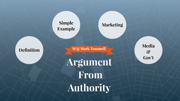Argument from Authority Fallacy by Mark Tommell on Prezi