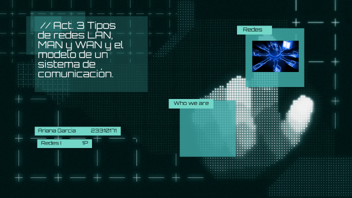 Act. 3 Topologías de redes LAN, MAN y WAN y el modelo de un sistema de ...