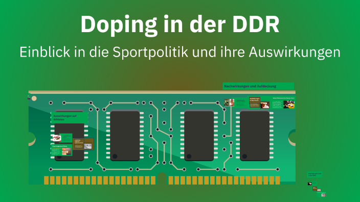 Doping in der DDR by Hugo Eichler on Prezi
