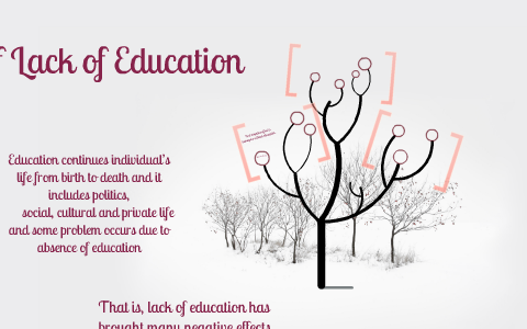 Effect of Lack of Education by Beyza Unal on Prezi