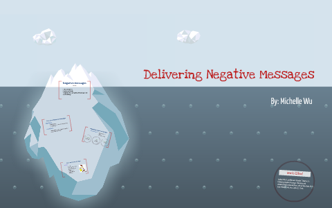 Delivering Negative Messages by Michelle Wu on Prezi