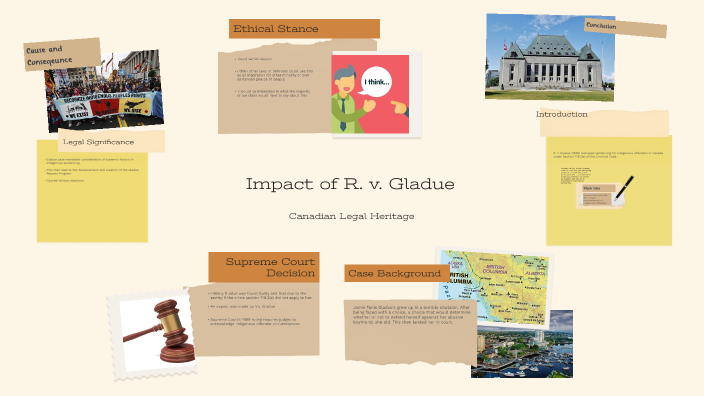 Impact of R. v. Gladue by Matthew Patry on Prezi