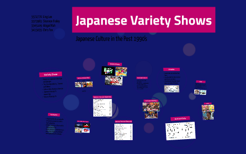 Japanese Variety Shows by on Prezi