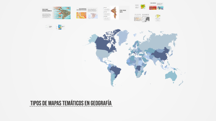 Tipos de Mapas Temáticos en Geografía by Aroa Yeste on Prezi