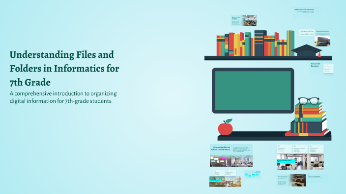 Understanding Files and Folders in Informatics for 7th Grade by ...