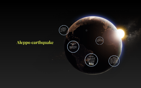 Aleppo, Syria earthquake by on Prezi