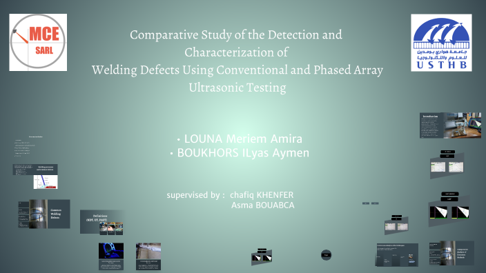 Comparative Study of Welding Defect Detection by meriem amira louna on ...