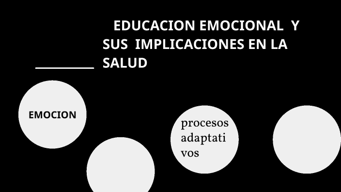 EDUCACION EMOCIONAL Y SUS SUS IMPLICACIONES EN LA SALUD by perla yazmin ...
