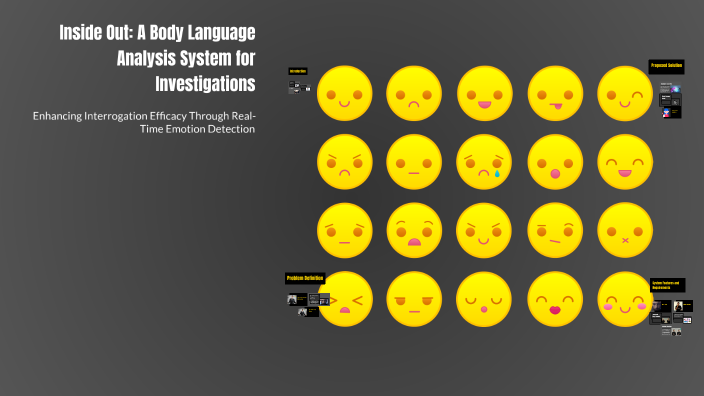Inside Out: A Body Language Analysis System for Investigations by Mai ...