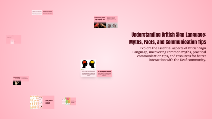 Understanding British Sign Language: Myths, Facts, and Communication ...