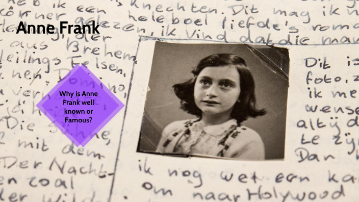Anne Frank by Saanvi Batra on Prezi