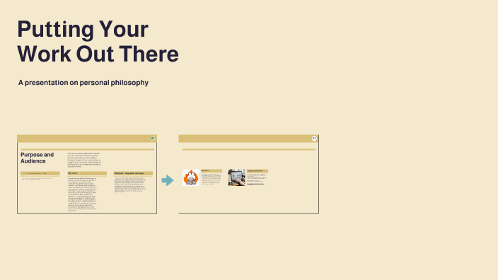 Putting Your Work Out There by MATTHEW ALCALA on Prezi