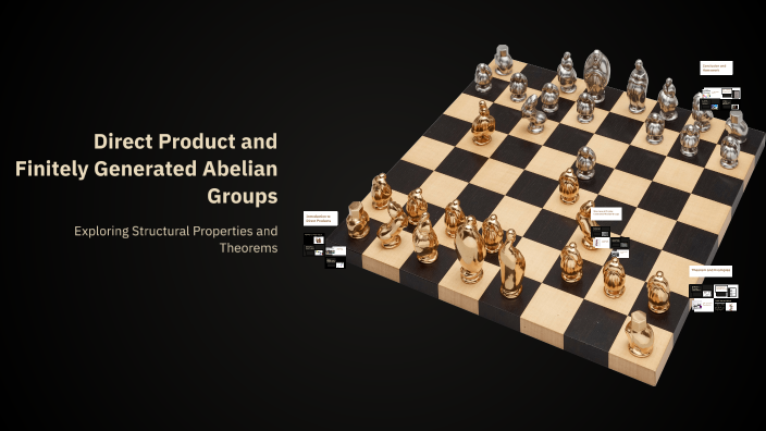 Direct Product and Finitely Generated Abelian Groups by Rolanisa Lacson on Prezi