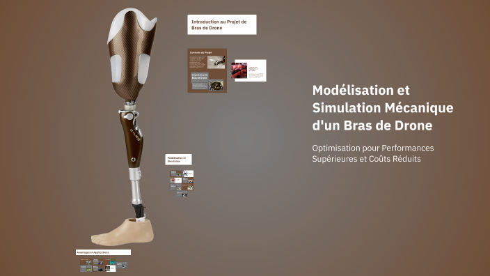 Modélisation et Simulation Mécanique d'un Bras de Drone by mohammed ...