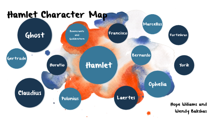 Hamlet Character Map by Wendy Bakshas on Prezi