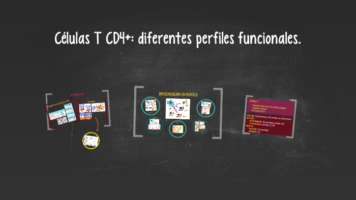 Células T CD4+: diferentes perfiles funcionales. by martina gordon on Prezi