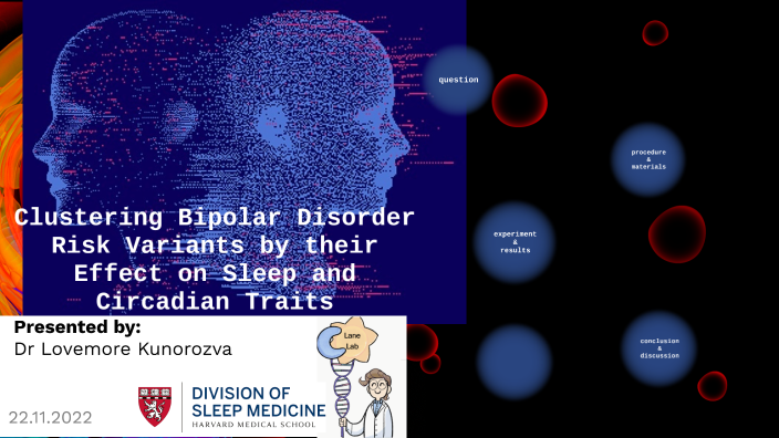 Clustering Bipolar Disorder Risk Variants by their Effect on Sleep and ...