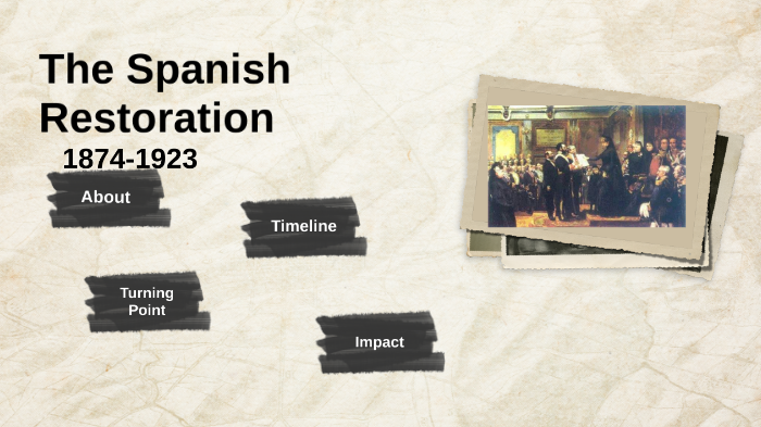 The spanish restoration by Maialen Monasterio on Prezi