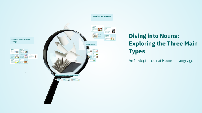 Diving into Nouns: Exploring the Three Main Types by Maria Fernanda ...