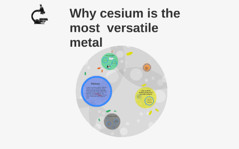 Why cesium is the most active metal by Thea de Witte on Prezi