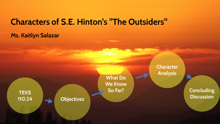 Characters of "The Outsiders" S.E. Hinton by Kaitlyn Salazar on Prezi