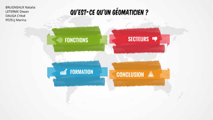 diapo snt les géomaticiens by Chloé Dauga on Prezi