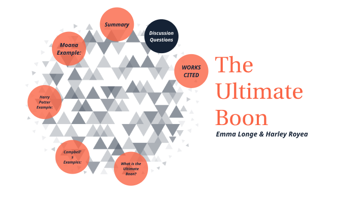 The Ultimate Boon by Emma Longe on Prezi