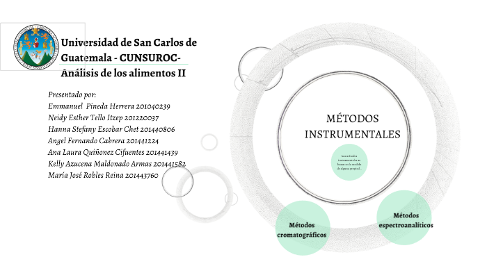 Métodos instrumentales by Angel Cabrera on Prezi