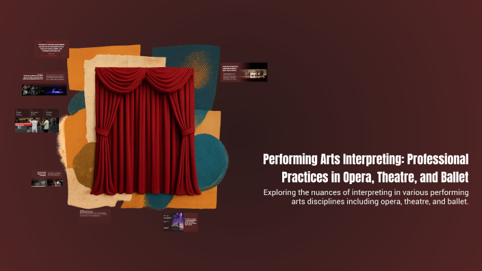 Performing Arts Interpreting: Professional Practices in Opera, Theatre ...