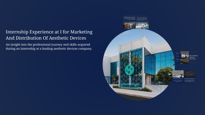 Internship Experience at I for Marketing And Distribution Of Aesthetic ...