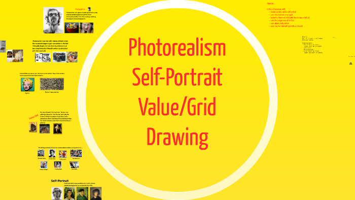 Photo Realism~Value~Self Portraits by Krista Richard on Prezi