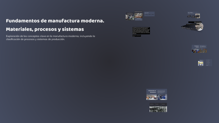 Fundamentos de manufactura moderna. Materiales, procesos y sistemas by ...