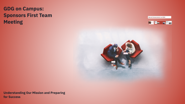 GDG on Campus: Sponsors First Team Meeting by Aziz Guidara on Prezi