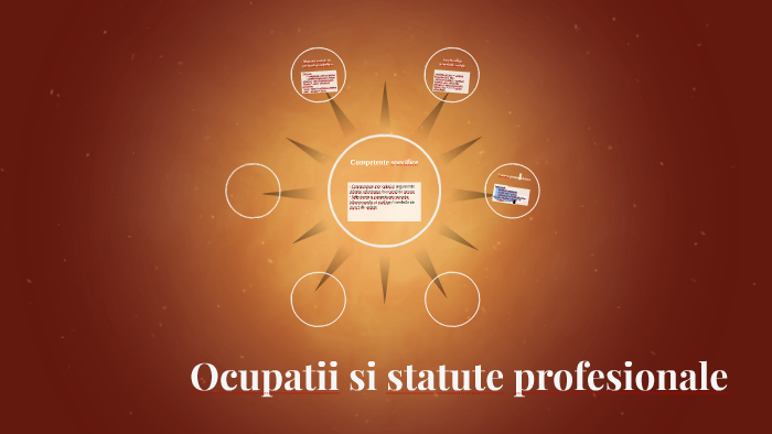 Ocupatii si statute profesionale by Costin Iordache on Prezi
