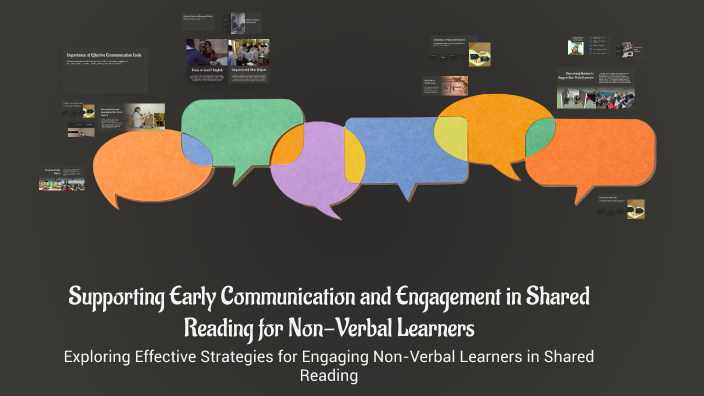 Supporting Early Communication and Engagement in Shared Reading for Non ...