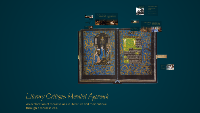 Literary Critique: Moralist Approach by adin fauzi on Prezi